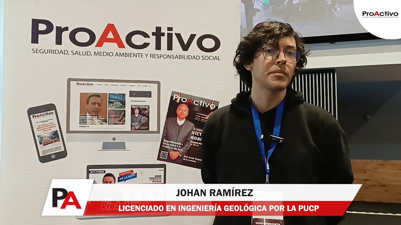 XXI Congreso Peruano de Geología - Johan Ramírez Licenciado en Ingeniería Geológica por la PUCP ...