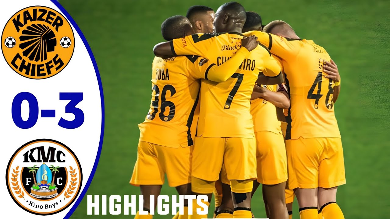 Kaizer Chiefs win in friendly against KMC |ALL Goal & Highlights Today ...