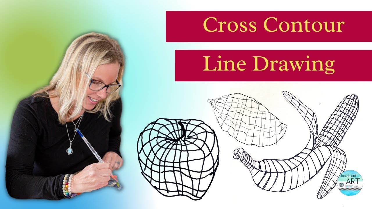 Cross Contour Drawing - YouTube