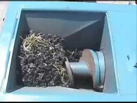 Shredding Tire Chips - YouTube