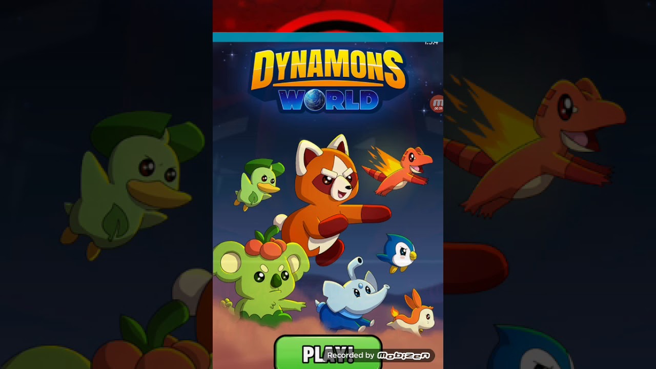 Dynamons world #4 beating the guard - YouTube