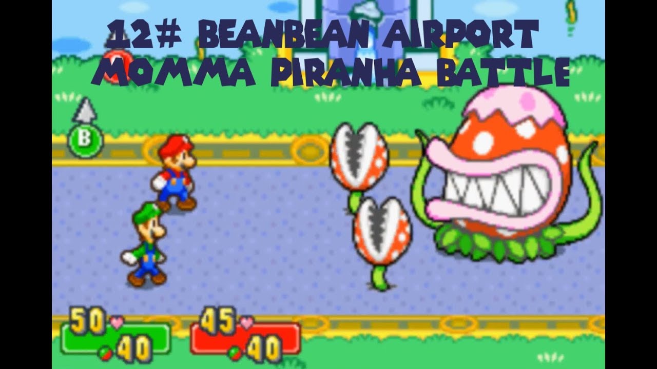 Mario & Luigi: SuperStar Saga PlayThrough: Part 12: BeanBean AirPort ...