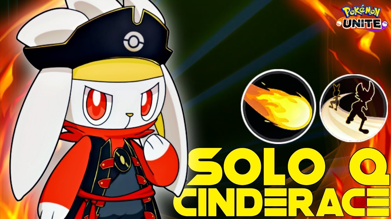 Is Pyro Ball Cinderace still Best DPS for Solo Q ??? 🤔 | Pokemon Unite ...