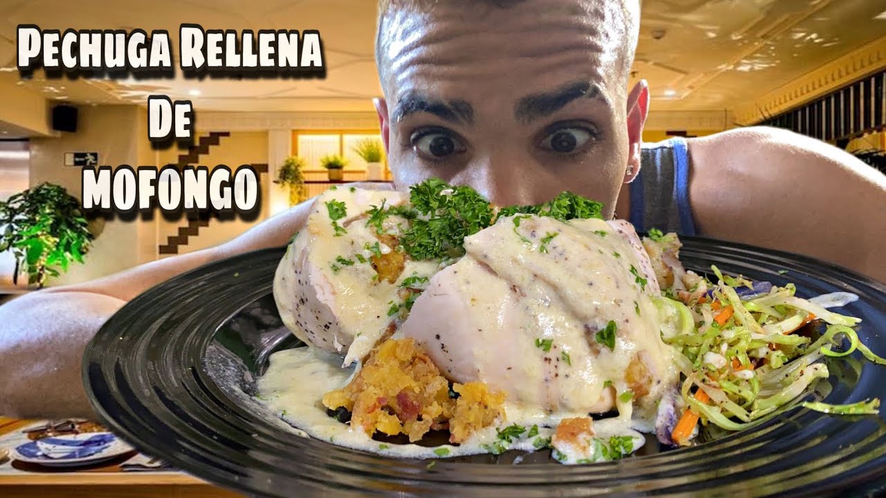 Pechuga Rellena de Mofongo de Plátano Maduro - YouTube