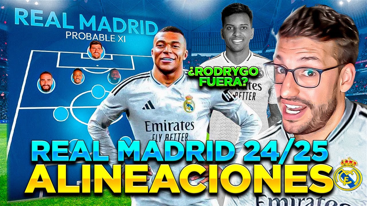 ASÍ JUGARÍA EL REAL MADRID EN LA TEMPORADA 2024/25 - YouTube