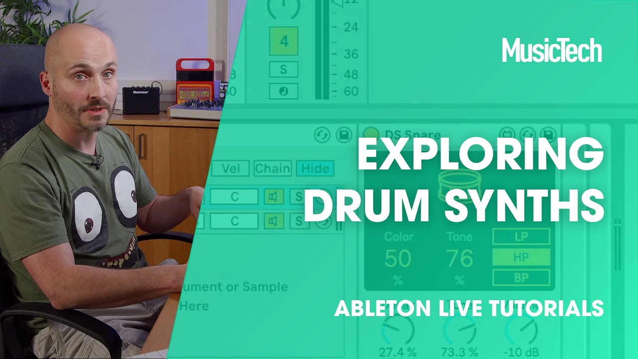 Ableton Live Tutorials: Exploring Ableton Live's Drum Synths - YouTube