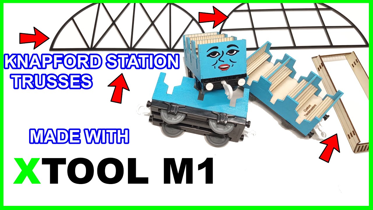 xTool M1 The Ultimate Laser & Blade Cutting Machine Custom Trackmaster ...