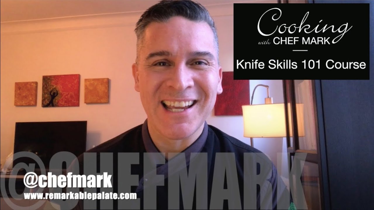 Cooking With Chef Mark! Knife Skills Intro - YouTube