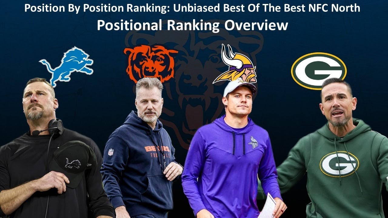 NFC North Position by Position & Overall Rankings - YouTube