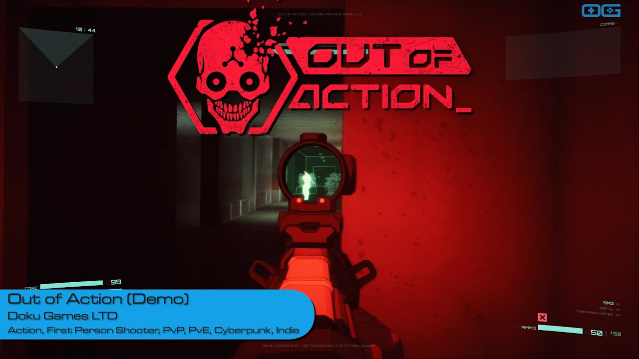 Out of Action: Bullet Time Multiplayer Shooter (Demo Gameplay) - YouTube
