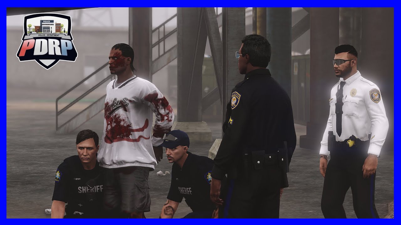 PDRP - FiveM | “Drop The Gun!” Foot pursuit | Episode 23 - YouTube