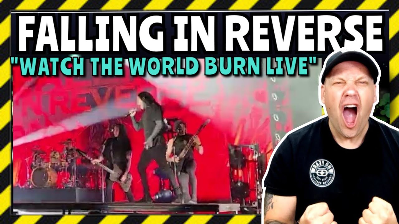 FALLING IN REVERSE Performs " Watch The World Burn " Live For The FIRST ...