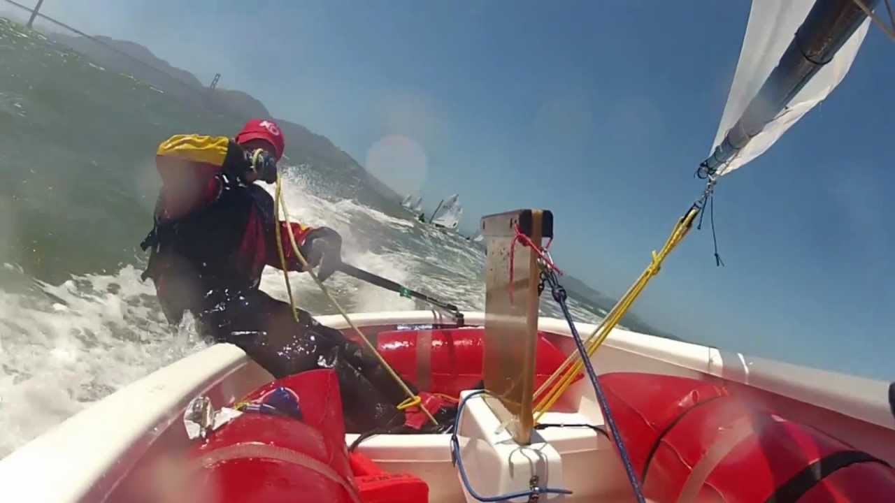 Opti Sailing San Francisco: Red Sky at Morning - YouTube
