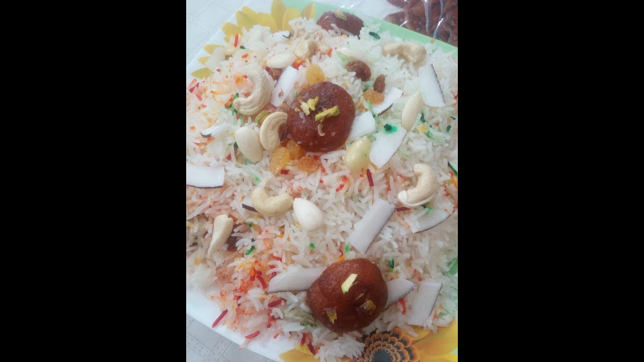 Mutanjan recipe / Mithe chawal ki recipe - YouTube