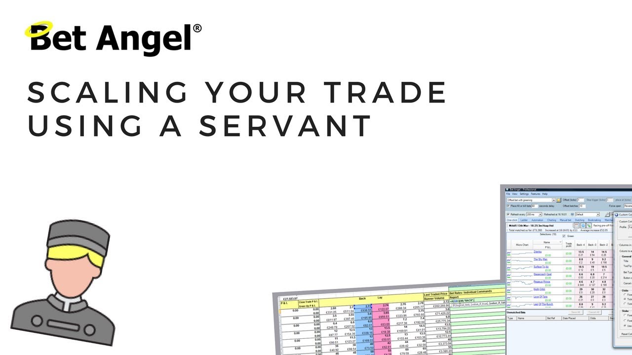 Bet Angel - Using a Servant to scale in and out of a trade - YouTube