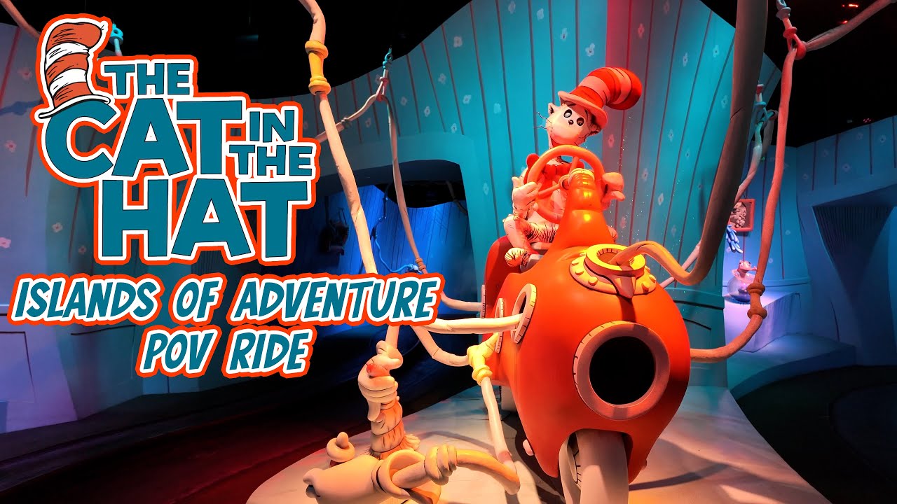 Cat In The Hat Ride Islands of Adventure POV Ride 2025 [4k60fps] - YouTube