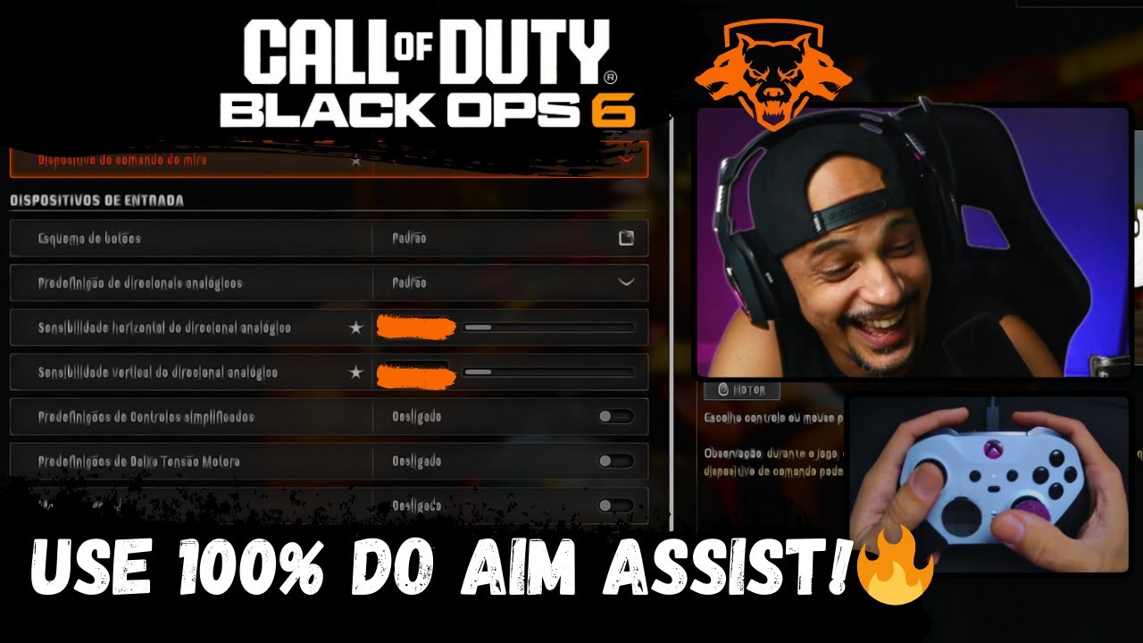 Como usar 100% do AIM ASSIST no Call of Duty: Black Ops 6 - BO6 ...