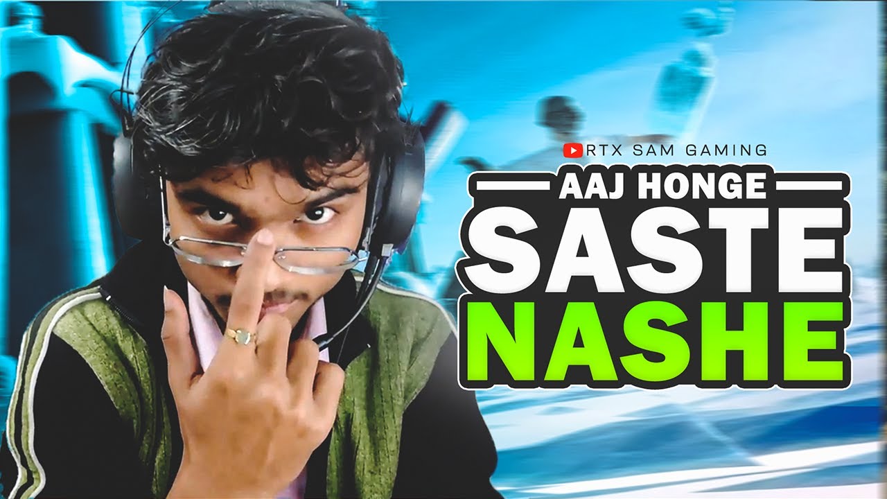 18+ Stream | Saste Nashe BGMI New Event live | RtxSamGamingYT | With ...