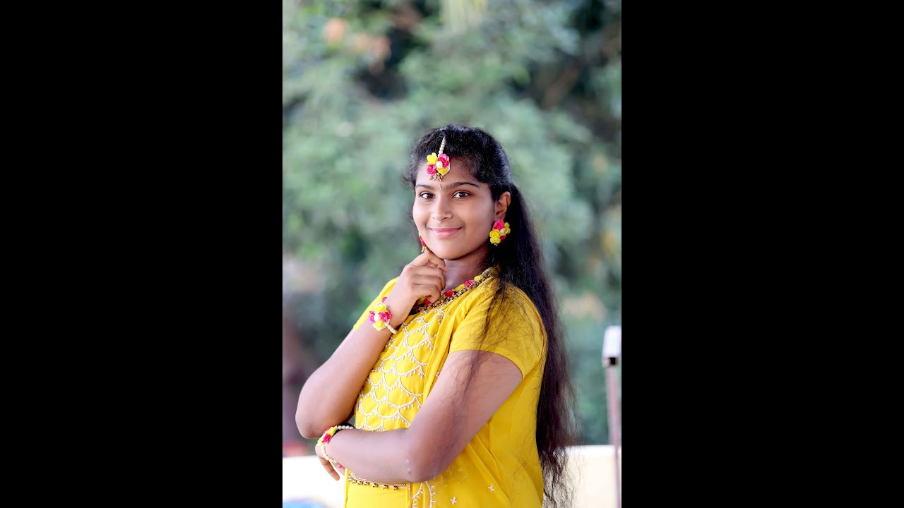 SRI SRESHTA'S HALFSAREE FUNCTION - YouTube