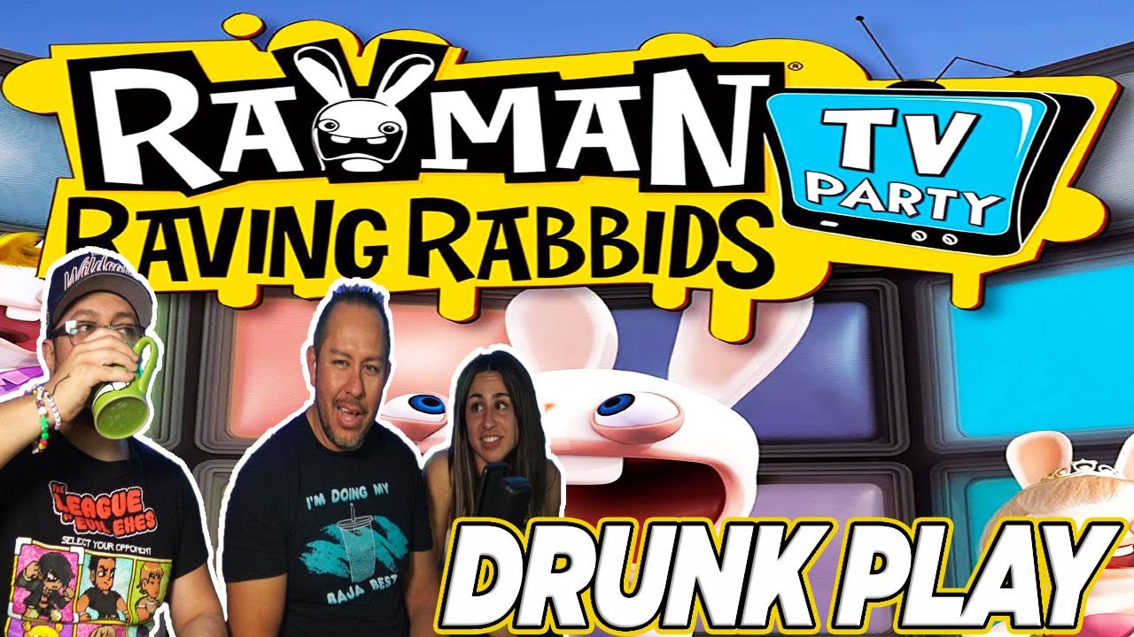 Rayman Raving Rabbids: TV Party | Drunk Play | Chris Evans, Johnny ...