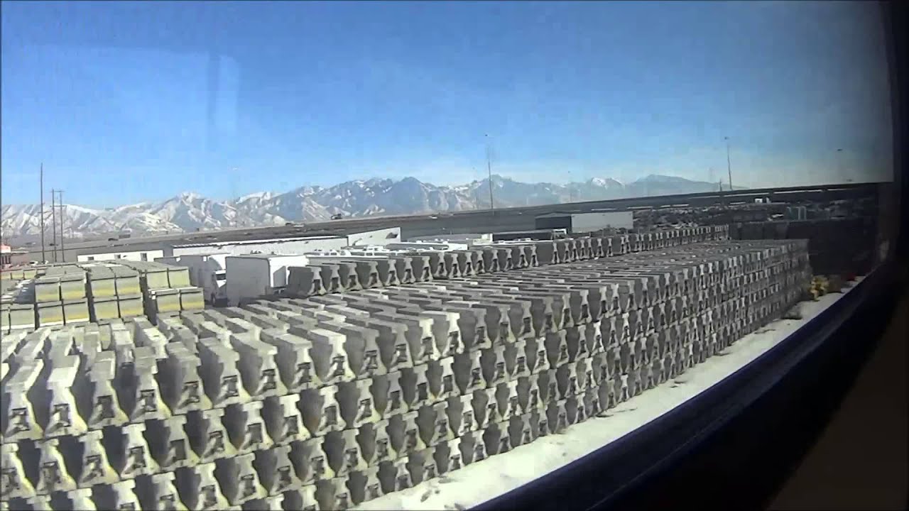 UTA Frontrunner from SLC to Murray - YouTube