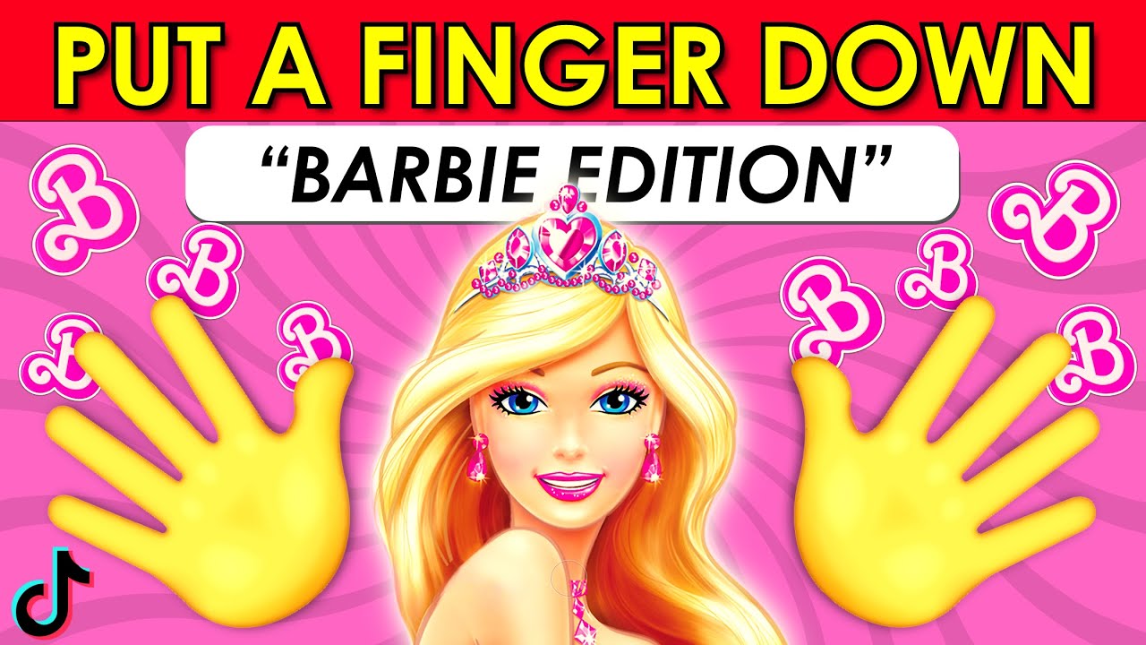 Put a Finger Down 🤗 | Barbie Edition 👱‍♀️😍 - YouTube