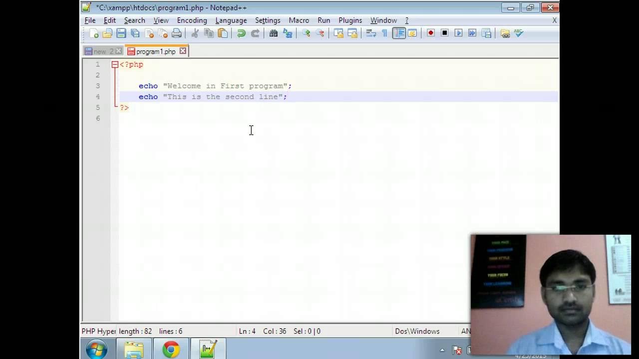 How to run PHP program? - YouTube