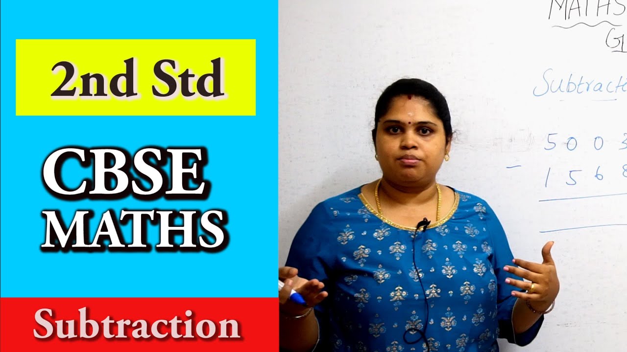 2nd Std CBSE Maths Syllabus - Subtraction | Cbse NCERT 2 std Maths ...