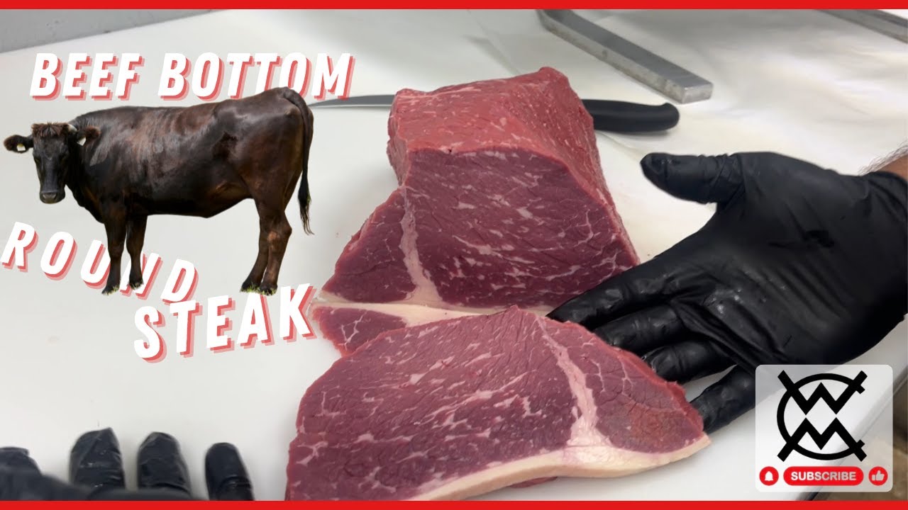 From Whole to Sliced: Cutting Beef Bottom Round Explained - YouTube