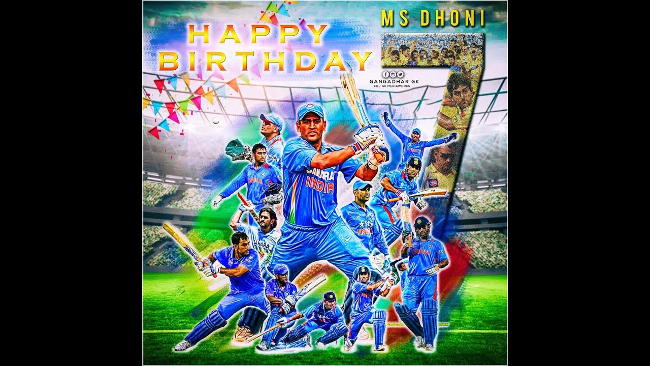 Happy birthday MSD | whatsapp status | - YouTube