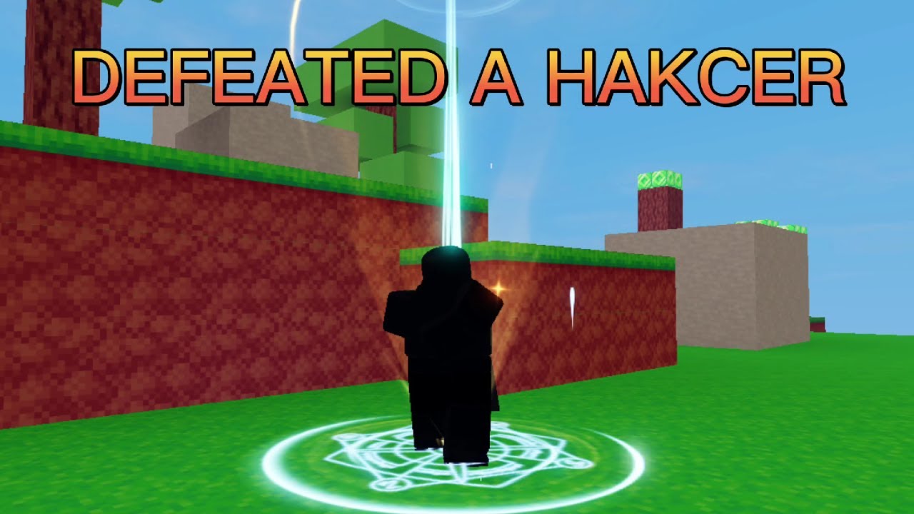 I DEFEATED A HACKER IN DUELS!!! (Roblox Bedwars) - YouTube