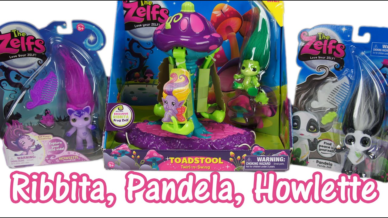 Zelfs Toadstool Playset with Howlette and Pandela Review - YouTube