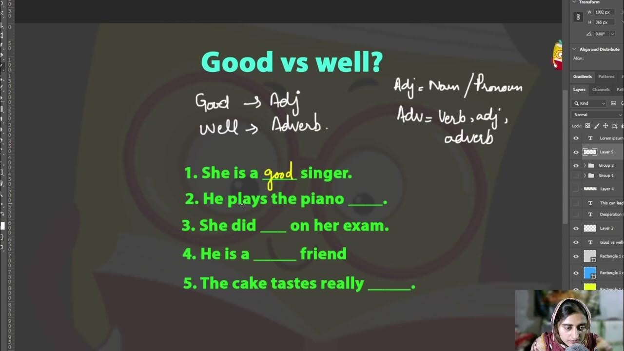 Good vs Well? | English Grammar - YouTube