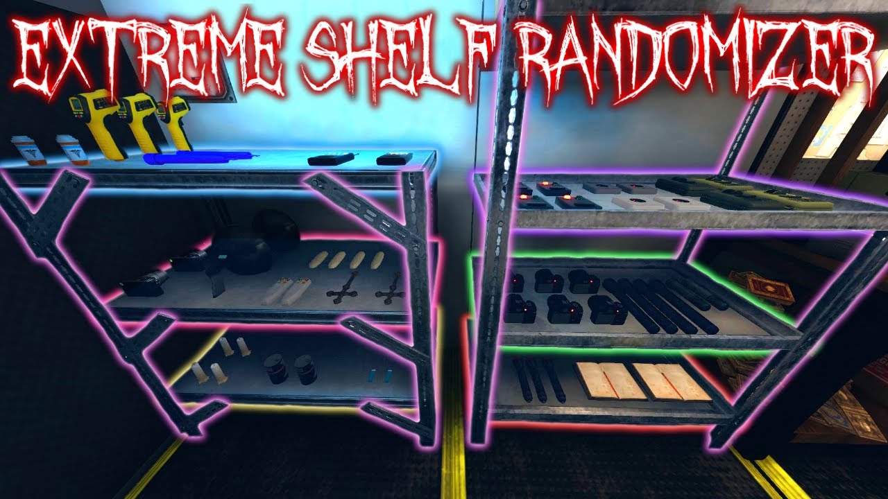 Extreme Shelf Randomizer! - Phasmophobia [LVL 3500] - YouTube
