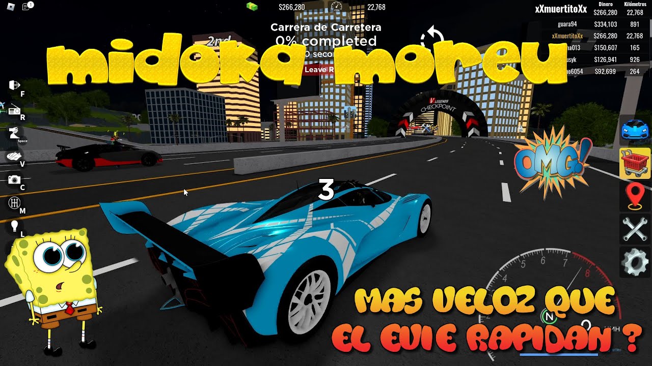 vehículos de leyenda ( corriendo con mi MIDOKA MOERU 👍 (¡🚘UPDATE!) 😎🔥 ...