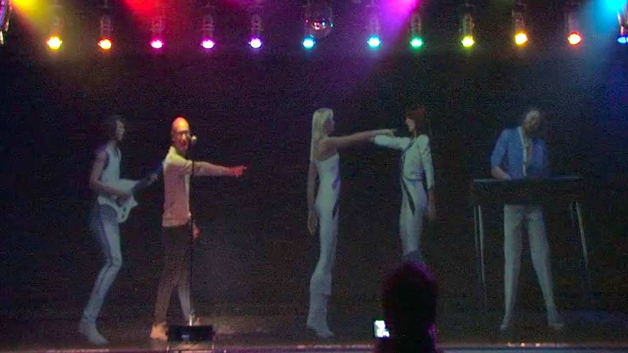 Singing ON STAGE with ABBA in Stockholm, Sweden!!! - YouTube