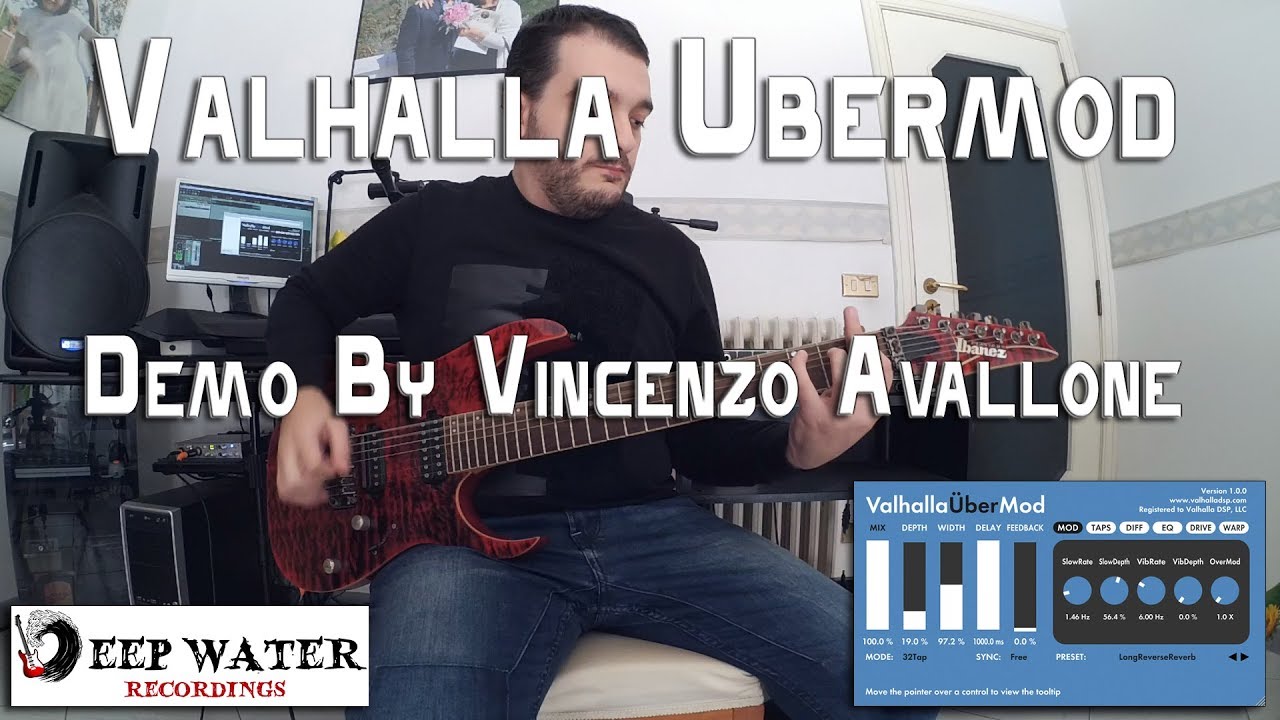 Valhalla Ubermod Demo - Djent Ambient Metal Clean Guitar - YouTube
