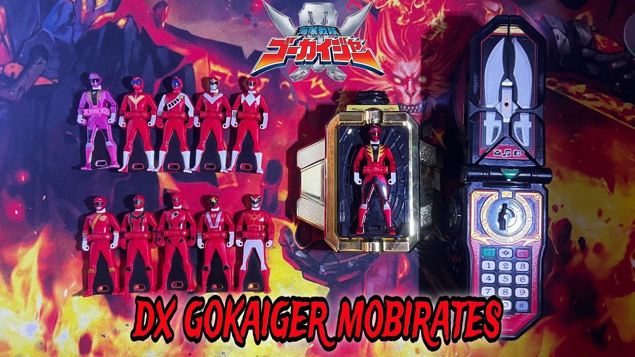 Review DX mobirates Kaizoku Sentai Gokaiger Ranger Key Series ...