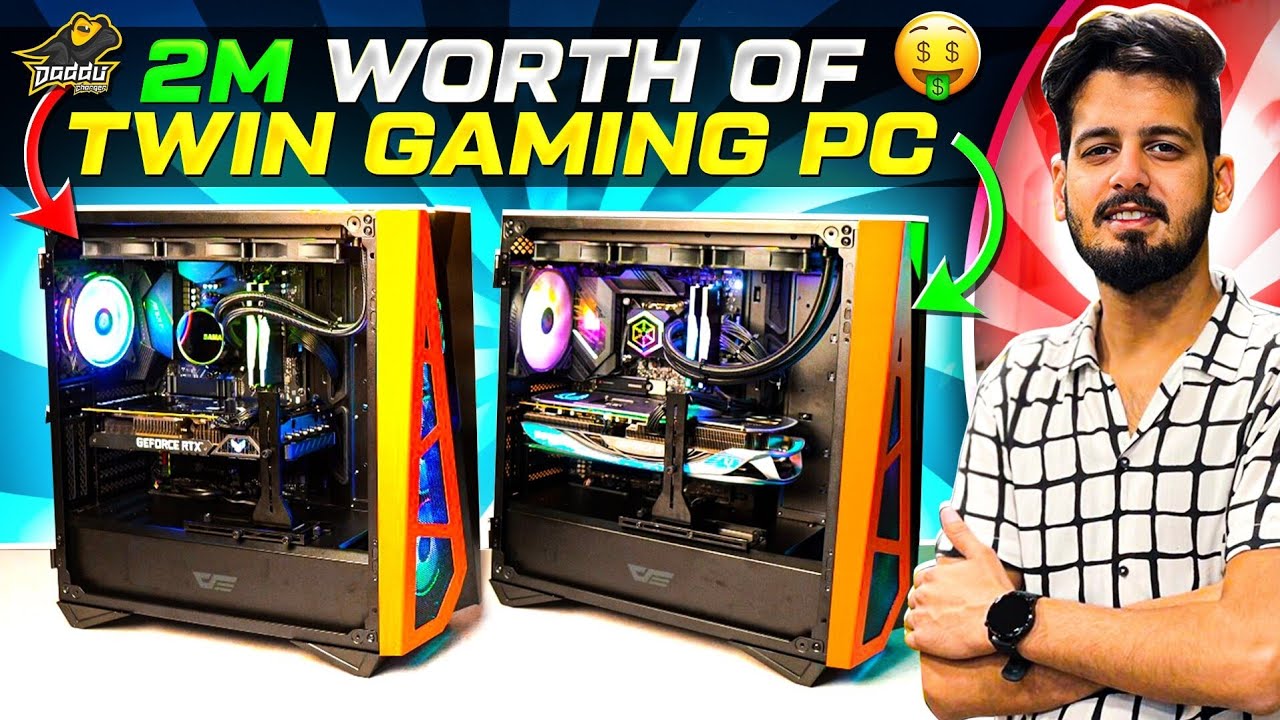 2M Worth Of Twin Gaming Pc Build by Daddu Charger Gaming Store - YouTube