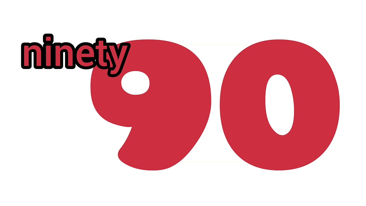 How to Pronounce Ninety in American English - YouTube