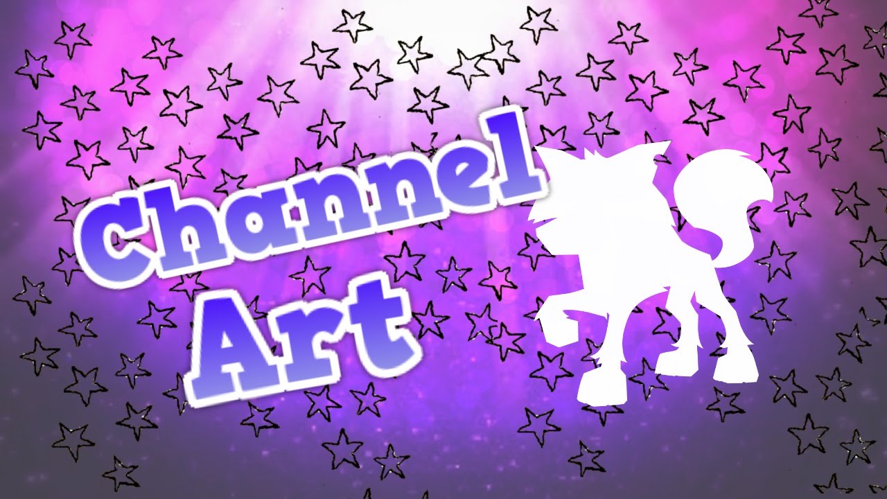 How To Make An Animal Jam Channel Banner! - YouTube