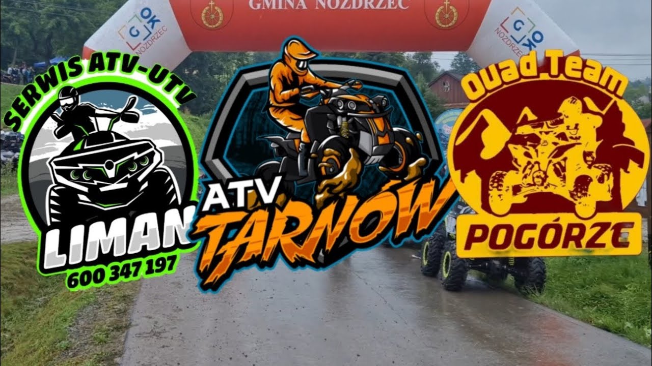 RAJD QUAD TEAM POGÓRZE HUTA POREBY III RUNDA POLSKIEJ LIGII ATV - YouTube