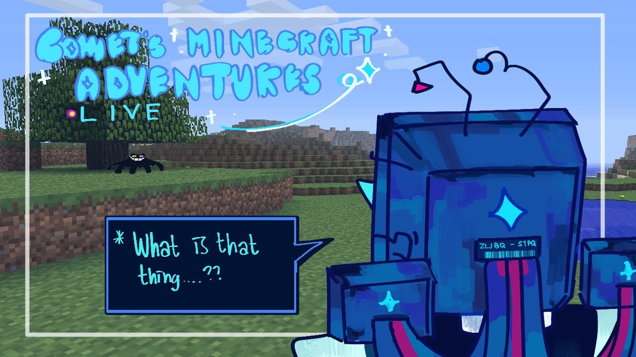 COMET'S MINECRAFT ADVENTURES LIVE! | LIVE EP 1 | Minecraft Survival ...