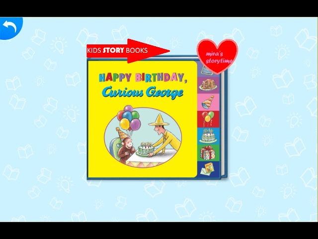 Curious George Birthday Books