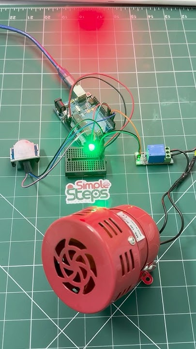 Motion Detector using Arduino and pir sensor #arduinoproject #simple ...