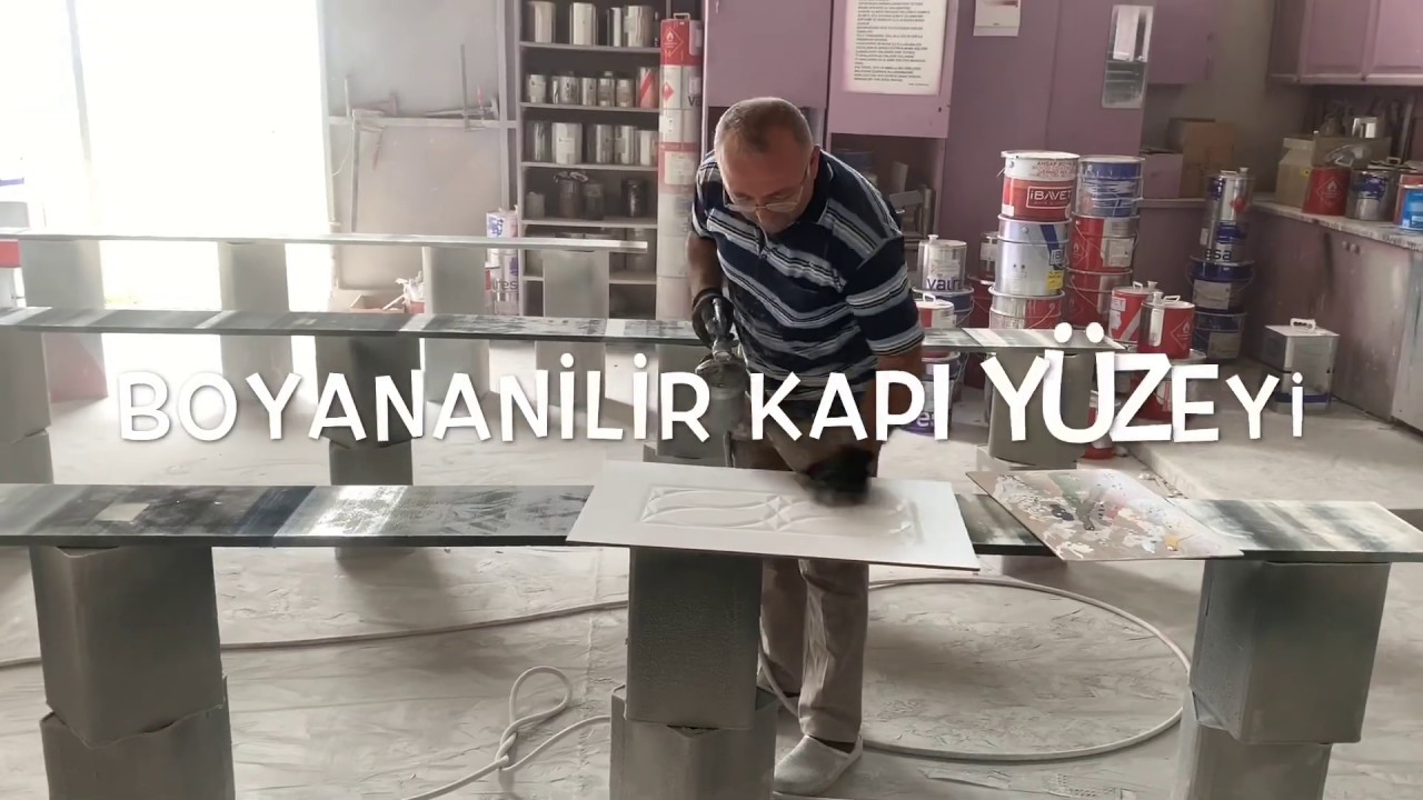 BOYANABİLİR KAPI YÜZEYİ - YouTube