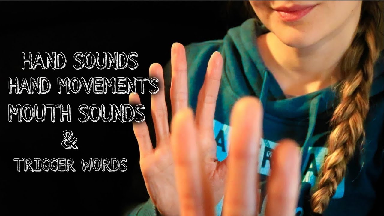 ASMR Hand Sounds, Movements, Trigger Sounds & Words - YouTube