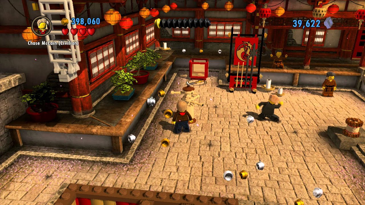 LEGO City Undercover - Chap 4: Kung Fool, Build Dragon Puzzle, Key ...