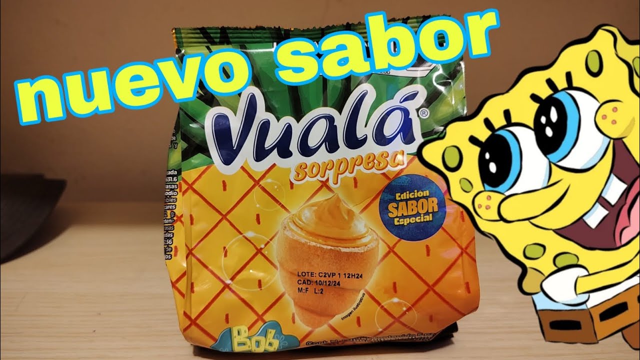 Edición especial de Vuala sorpresa de Bob esponja! De sabor piña - YouTube