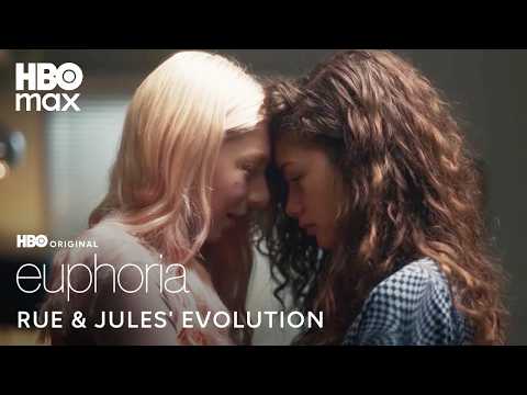 Rue & Jules' Relationship Evolution | Euphoria | HBO Max